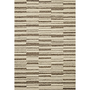 Loloi Chris Loves Julia x Polly Beige/Tobacco 2'-0" x 5'-0" Accent Rug
