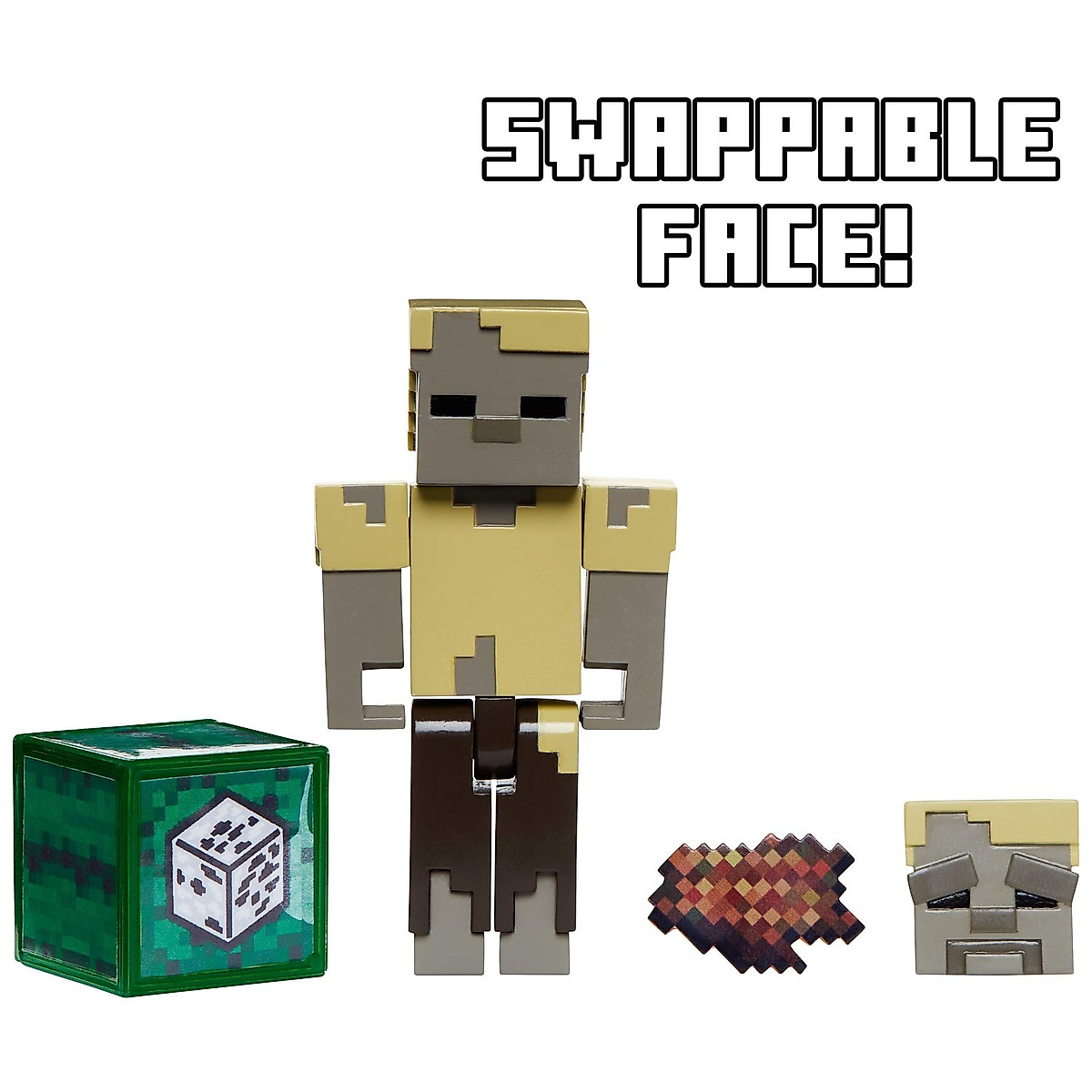 Mattel Minecraft Earth 3.25" Husk