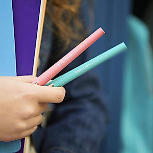 Paper Mate Flair Felt Tip Pens, Medium Point (0.7mm), Assorted, Special Edition Retro Accents, 12 Count