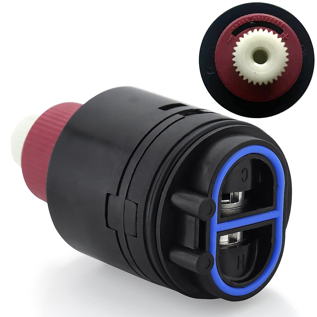 hansengroe Faucet Cartridge Replacement for Glacier Bay Single-Handle Tub/Shower Faucets Compatible with 10321, Faucet Repair Part Works for Hot & Cold Water Applications