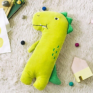 Seatbelt Pillow for Kids, Dinosaur Car Pillow for Kids, Toddler Seat Belt Cushion Seatbelt Cover, Animal Travel Car Seat Strap Cover Head Neck Support Vehicle Shoulder Pad for Baby Girl Boy Car Toy
