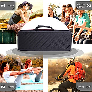 LTGEM Controller Case for Alesis V25-25-Key USB MIDI Keyboard Controller, Hard Storage Travel Protective Carrying Bag