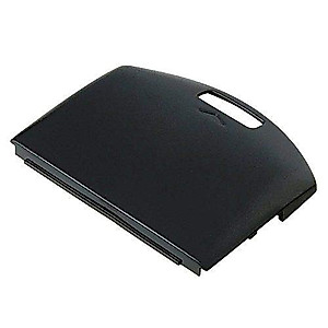 Hallwayee Battery Cover Back Case for PSP 1000 Parts Black Battery Door Cover