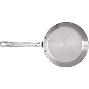 Viking Culinary Contemporary 3-Ply Stainless Steel Nonctick Fry Pan, 10 Inch, Ergonomic Stay-Cool Handle, Dishwasher, Oven Safe, Works on All Cooktops including Induction