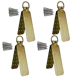 Malta Dynamics Reusable Roof Anchor with Included Fasteners, Easy to Install for Roof Safety, OSHA/ANSI Compliant, Butterfly Anchor Point (1)