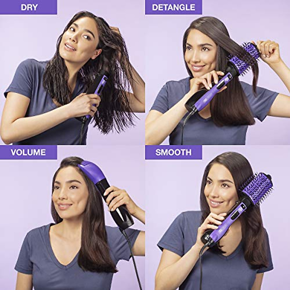 INFINITIPRO BY CONAIR The Knot Dr. All-in-One Oval Dryer Brush, Hair Dryer & Volumizer, Hot Air Brush