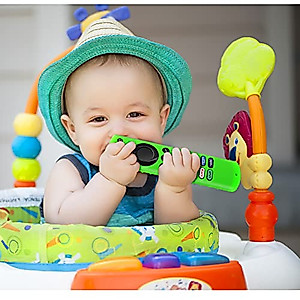 Fire TV Stick Cover Replacement for Fire Stick 4K MAX/Alexa Voice Remote (3rd Gen), Glow in The Dark, Anti-Slip Silicone Protective Case with Lanyard