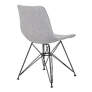 Armen Living Palmetto Dining Chair, Gray