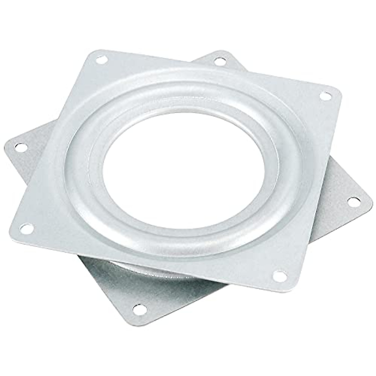 JOIKIT 20 Pack 4 Inch Lazy Susan Hardware，Lazy Susan Turntable Bearing Plate with Screws, Lazy Susan Bearing Swivel Plates for Serving Trays, Racks, Tables, 300lbs Load Capacity