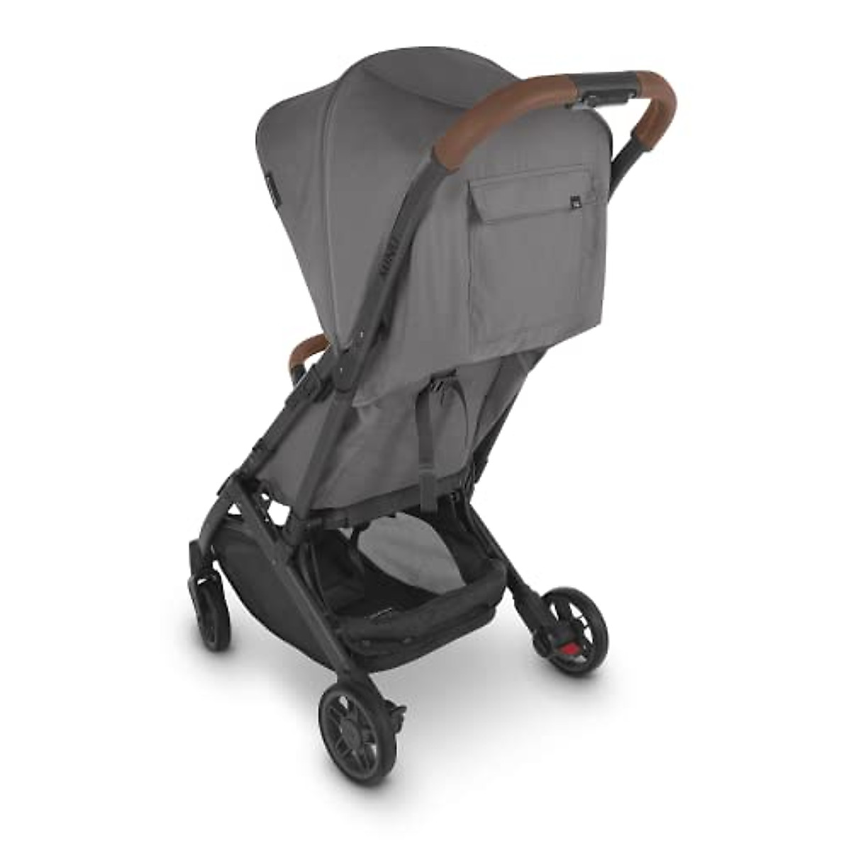 MINU V2 Stroller-Greyson (Charcoal mélange/Carbon/Saddle Leather)