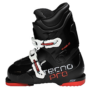 TecnoPro T40.2 Junior Alpine Ski Boots - Easy Entry, Comfort, Warm Liner - 23.5-25.5 (25.0)