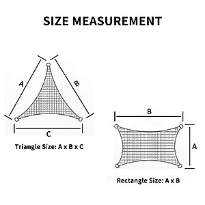 REPUBLICOOL Rectangle 8'x10' Brown Sun Shade Sail UV Block Awning Cover for Patio Garden Outdoor Backyard