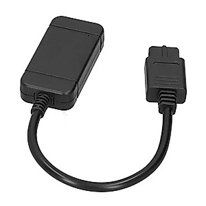 WNSC Game Console Adapter, Game Console Adapter Cable Simple to Use Portable High Performance Lightweight for SFC Display Mode for N64 Game Consoles
