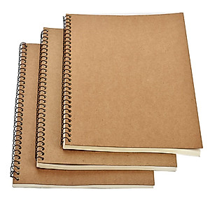 MOREYES Blank Sheet Music Composition Manuscript Staff Notebook with 100 Pages 10.24x7.5 inch/26x19cm (Music clef notebook)