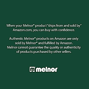 Melnor 65143AMZ Metal 7 Pattern Nozzle Bundle, Black, Yellow