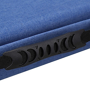 Aproca Hard Storage Magnetic Tiles Case, Fit for PicassoTiles 110/100 / 60/42 Pieces/SUNHE YHK 100Pcs Set Magnet Building Tiles(Blue)