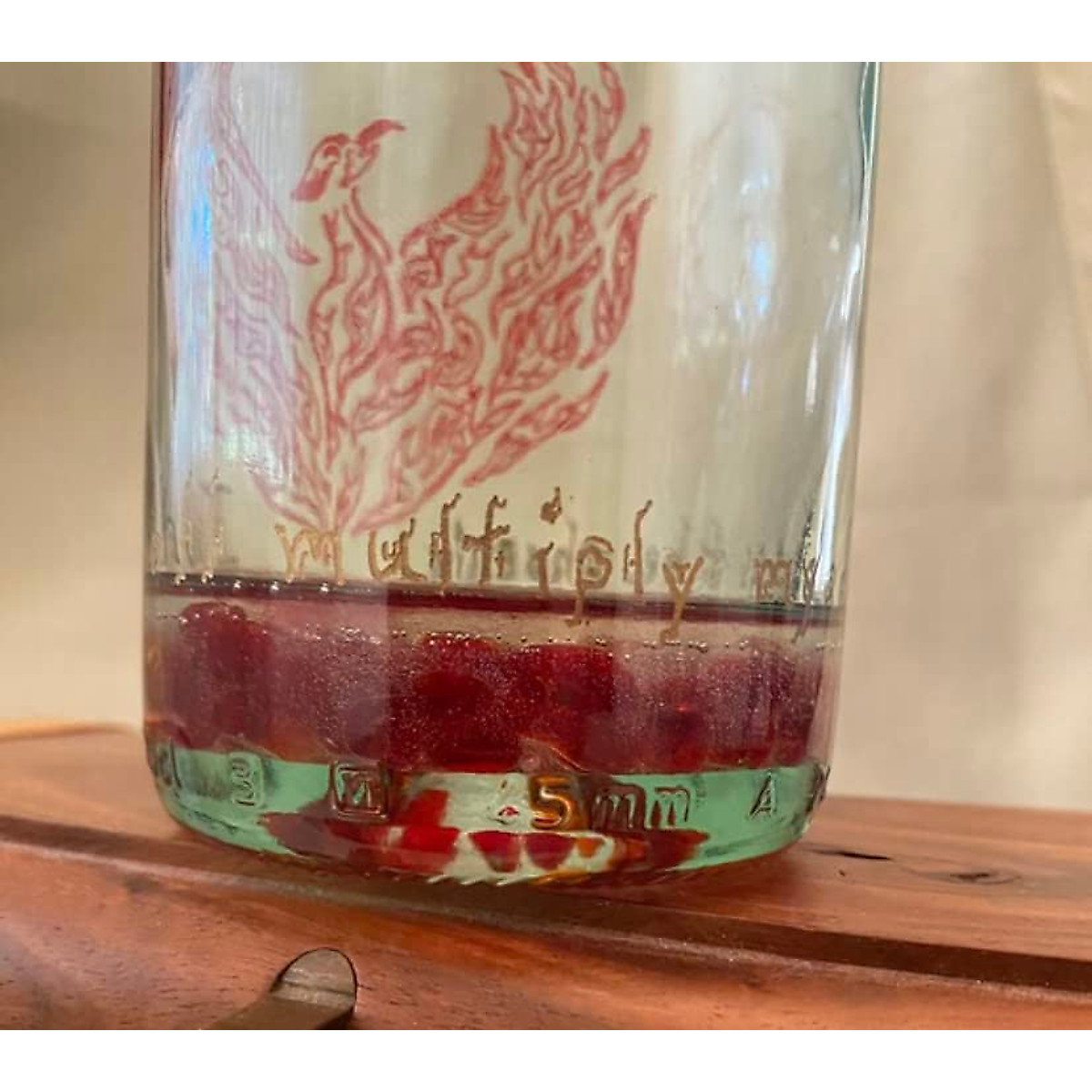 Phoenix Rising Candle Holder Home Decor Scripture Rebirth Persevere