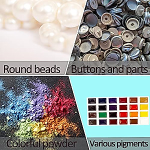 PIAOPIAONIU 8 Pcs Silicone Honey Pots 35ml Silicone Wax Container Non Stick Multi Use Storage Jars for Cosmetic,Lotion,Cream,Bead,etc Multi Color Randomly