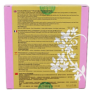 Charlie Banana Nursing Pads, Black