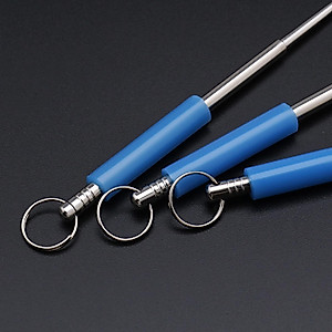 Create idea 5PCS Fishing Unhooking Disgorger Stainless Steel Portable Fishing Hook Remover Hook Detacher Hook Extractor Fishing Accessories