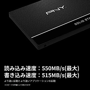 PNY CS900 120GB 3D NAND 2.5" SATA III Internal Solid State Drive (SSD) - (SSD7CS900-120-RB)