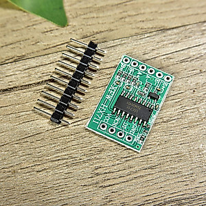 Comimark 6Pcs HX711 Weighing Sensor Dual-Channel 24 Bit Precision A/D Module Pressure Sensor