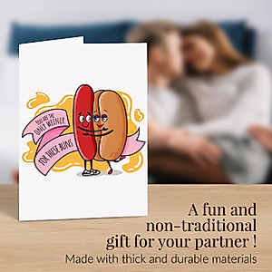 GIFTING GIGGLES Funny Romantic Joke Card for Boyfriend Husband or Lover | Naughty Gift for him | Anniversary, Birthday, Valentine’s Day, Fathers Day, Appreciation | 30th 40th 50th 60th 70th 75th