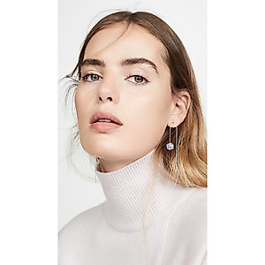 LADY COLOUR 925 Sterling Silver Earrings for Women Northern Lights Crystals Earrings Jewelry for Women, Christmas Gifts Birthday Gifts for Women - A Little Romance Earrings