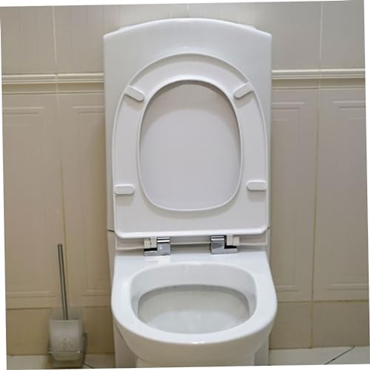 Gadpiparty 4pcs Toilet Seat Gasket Bidet Bumpers Toilet Seat Bumper Toilet Cushioning Pads Silicone Toilet Lid Bumper Toilet Gaskets Toilet Bumper Pads Toilet Buffer Pads Plastic Light Grey