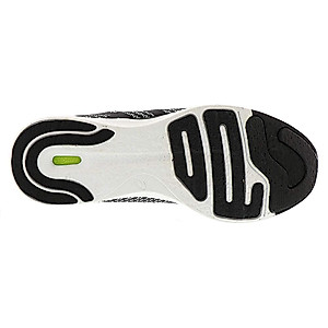 ASICS Women's fuzeX Knit Running Shoe Carbon/Black/White 8 (S)