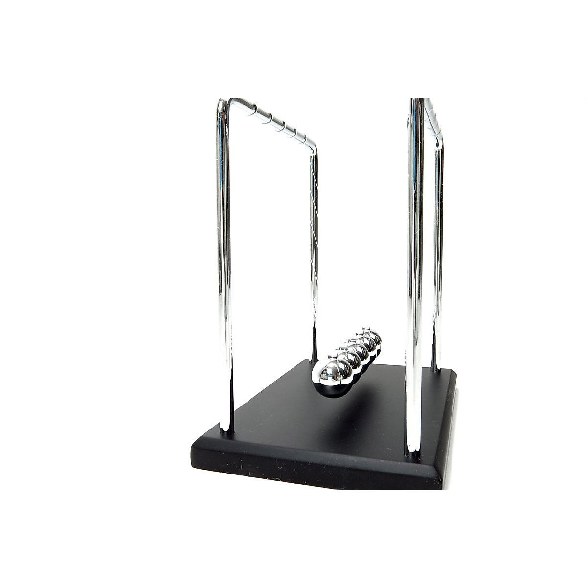PowerTRC Newtons Cradle Balance Balls 7 1/4" | Science Physics Gadget | Desk Toys & Accessories