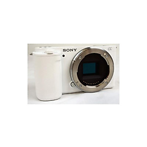 Sony ILCZVE10/W Alpha ZV-E10 Vlog Camera - 24.2 megapixel - Mirrorless - BIONZ X - APS-C - Exmor CMOS - 100-32000 ISO - 51200 Extended ISO - 4K Video Support - 3840 x 2160 Video (Renewed)
