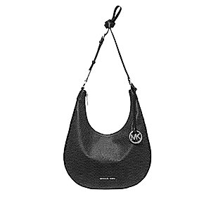 Michael Kors Micro Stud Rhea Slouchy Leather Bag New