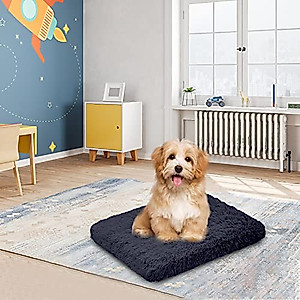 Dog Fluffy Bed, Square Plush Dog Bed, Soft Cloth Mat, Pets Soft Cushion Bed, Dog Bed Mats, Pet Friendly Bedding, Dog Bed Features, Plush Square Kennel Cat Mat Pet Kennel, Soft Cloth Mat for Dogs