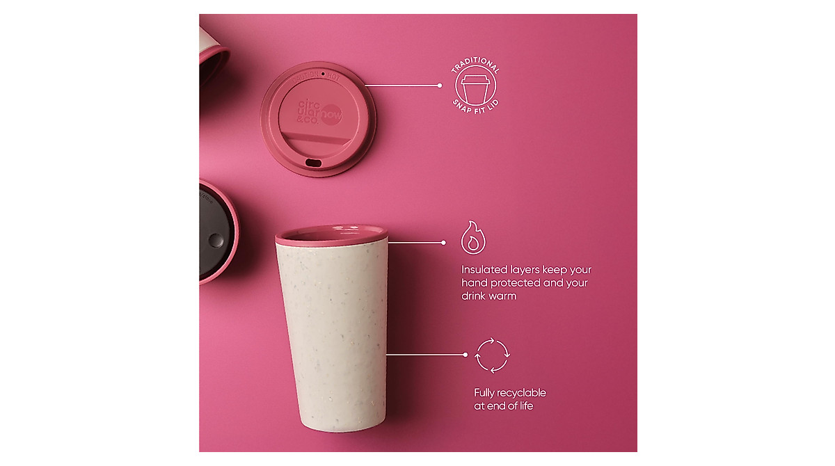 Circular & Co Reusable Coffee Cup - Eco-Friendly Travel Mug