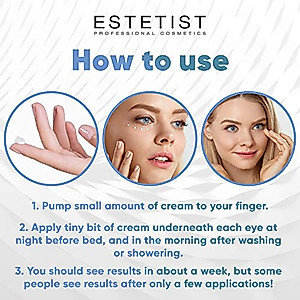 Caffeine Infused Coffee Eye Lift Cream - Reduces Puffiness, Brightens Dark Circles, & Firms Under Eye Bags - Anti Aging, Wrinkle Fighting Skin Treatment