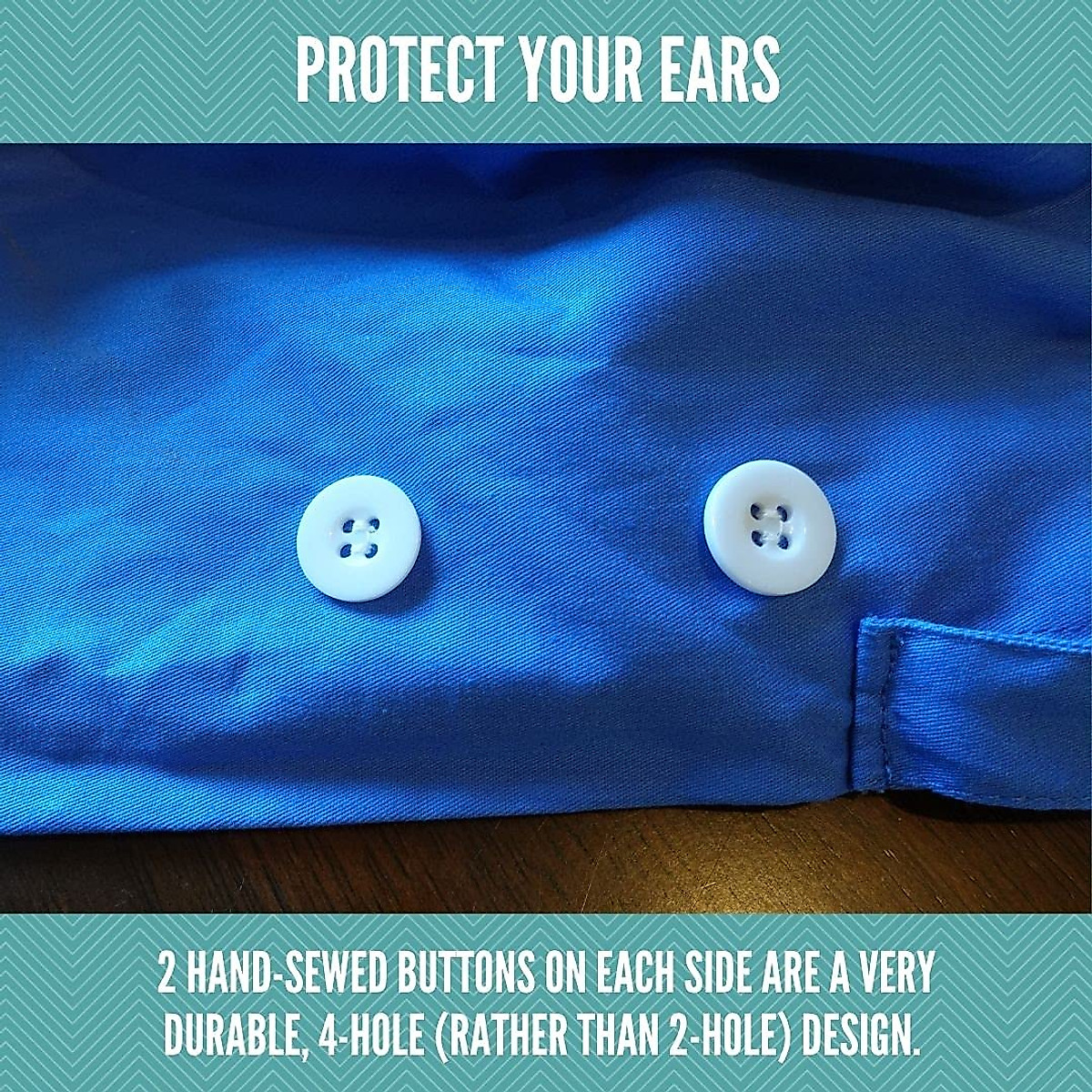 First Lifesaver Working Cap with Buttons and Ribbon Tie for Women, Long Hair (Euro Midnight Flowers)