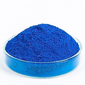 GOODTAKE Concrete Pigment, Blue Iron Oxide Pigment Powder, Concrete Cement Dye Color Pigment for Brick, Tile, Clay, Lime, Mortar, Grout, Plaster, Paint, Bath Bombs Coloring Powder (Blue, 4 oz)