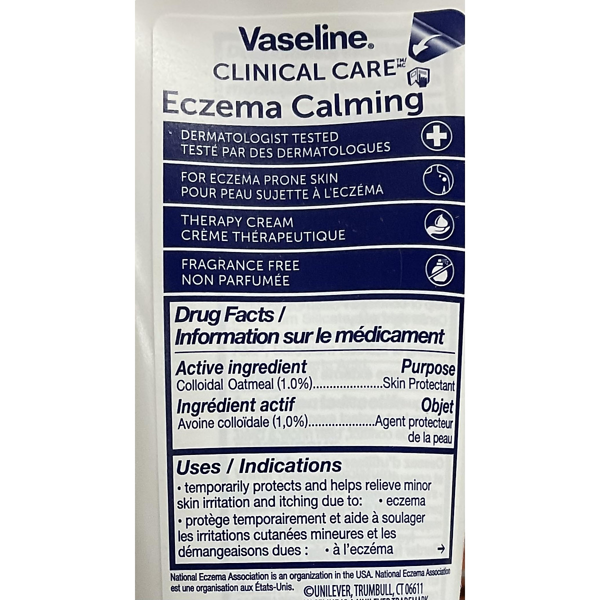 NEW Eczema Calming Hand And Body Lotion Tube 6.8oz - 2-PACK