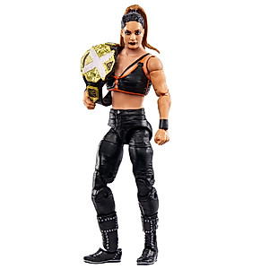 ​​WWE Elite Collection Action Figure Raquel Gonzalez 6-inch Posable Collectible for WWE Fans Ages 8 Years Old & Up