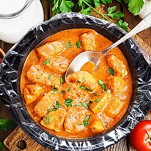 30 Slow Cooker Liners, Small Sizes Disposable Cooking Bag, Easy to Clean Plastic Bag,BPA Free fit 1-3 Quarts (3Pack)