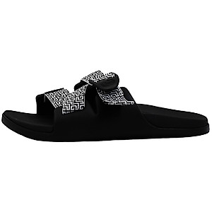 Chaco Women's Chillos Tangle Black Slide Sandal 8 M US