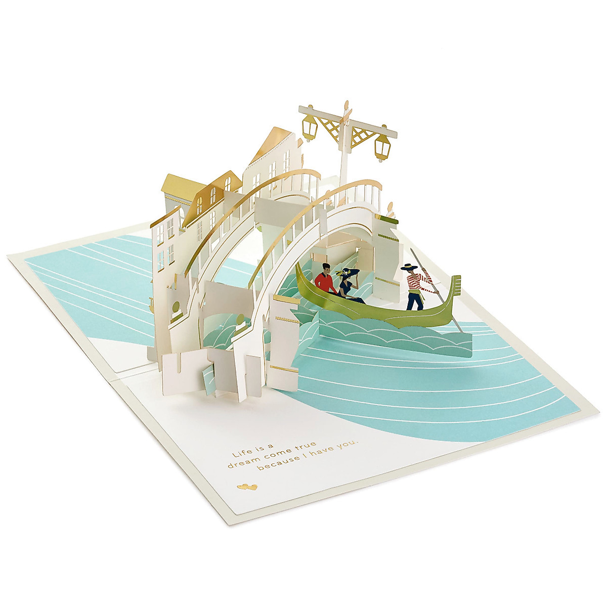 Hallmark Signature Paper Wonder Pop Up Love Card, Because I Have You (Birthday Card, Anniversary Card, Sweetest Day Card)