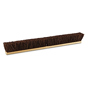 Boardwalk BWK20136 36 in. Brush 3.25 in. Natural Palmyra Fiber Bristles Floor Brush Head