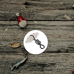 BESPORTBLE Luminous Gourd Swivel Luminous Swivels Connector Fishing Swivels Connector Fishing Barrel Swivel Fishing Rolling Swivels Tackle Accessories Fishing Hooks Contactor