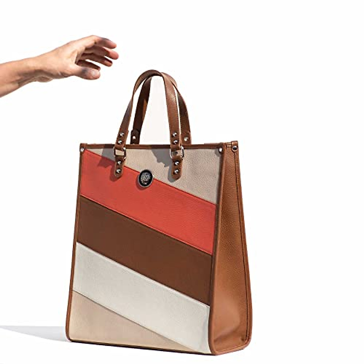 Trendy, Stylish, and Fashionable Chek Jawa shoulder Tote Bag for women’s, large size - Leather Handbag.