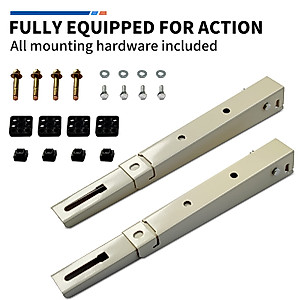 LILIJIA Mini Split Wall Mounting Bracket for 9000-18000 BTU Ductless AC/Heating System, Heavy Duty Foldable Condenser Mounting Brackets