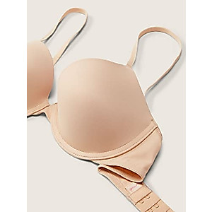 Victoria's Secret Pink Wear Everywhere T-Shirt Lightly-Lined Bra, Beige, 34B