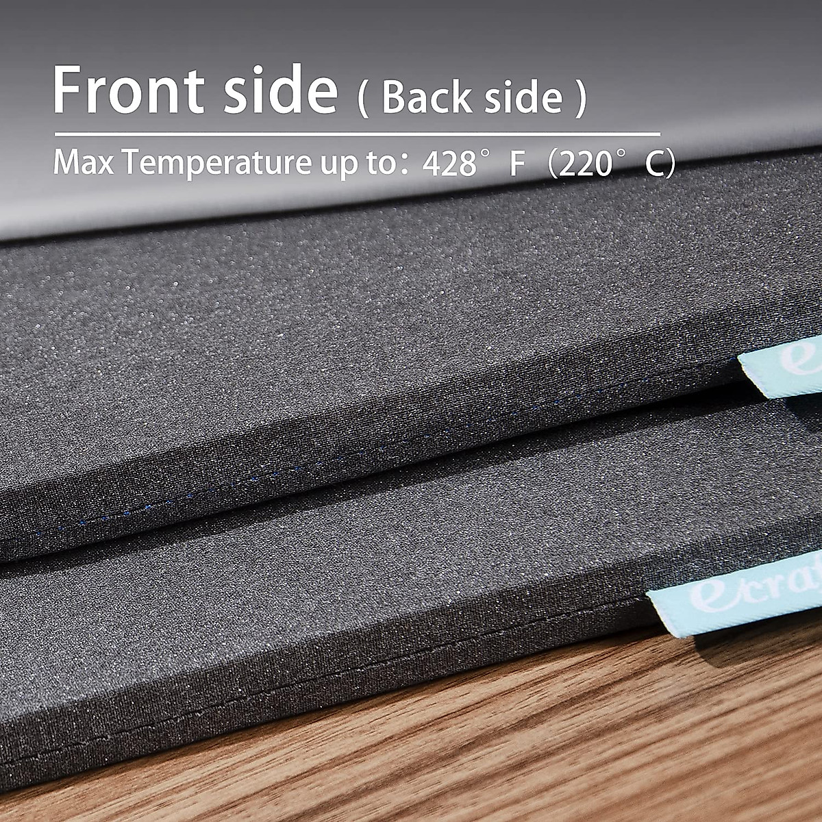 Heat Press Mat for Cricut Easypress: Ecraft (11 x 13 inch) Double-Sided Heating Ironing Mats for Craft Insulation Transfer HTV VinylHeat Press Machine,T Shirts