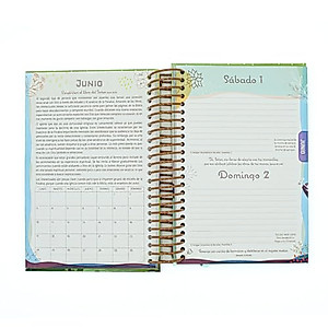 Agenda Pechi 2024 (Inspirational Christian Planner in Spanish). Tapa dura. Encuadernado espiral plástico. Devocionales, frases y versículos entre otras herramientas. Enero-Diciembre. 1 página por día